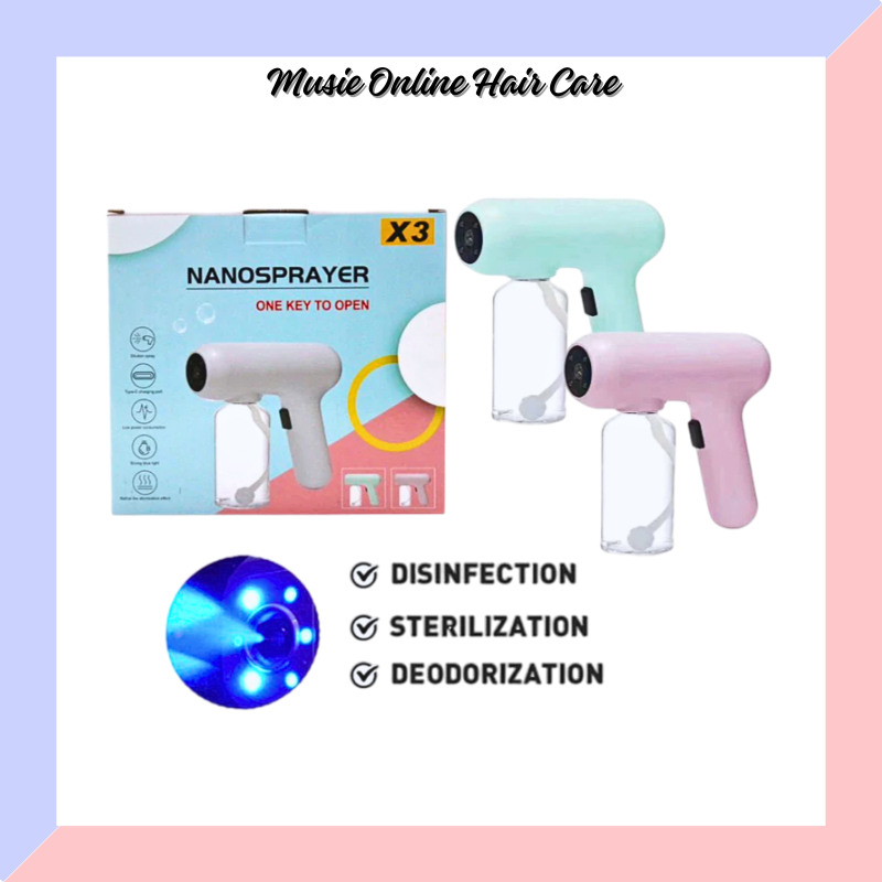 Nano Spray Gun 300ml Wireless Rechargeable Disinfection Sprayer Nano ...