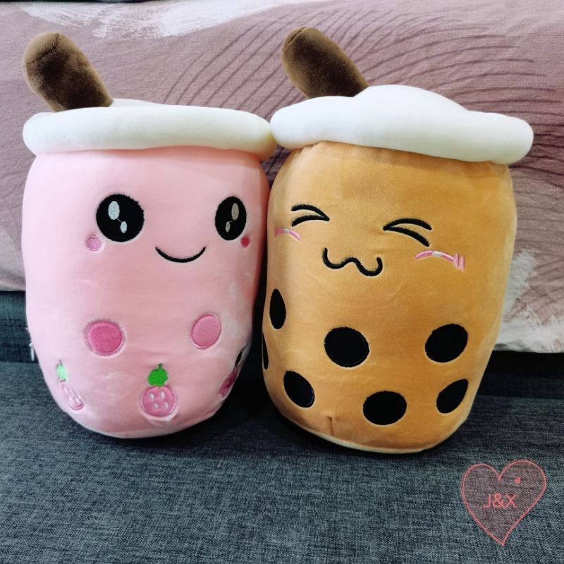 READY STOCK 35cm Boba doll boba pillow plushie soft olush toy anak ...