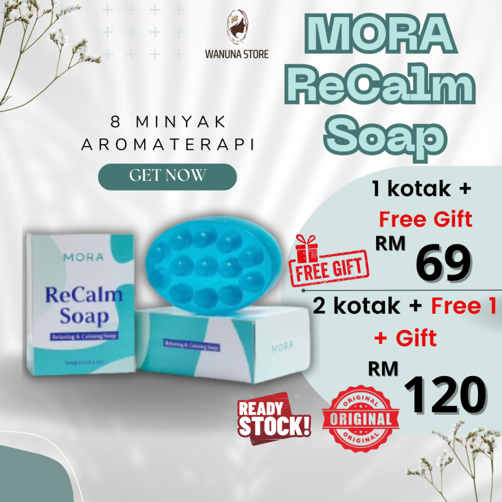[ORIGINAL HQ + READY STOCK] MORA RECALM SOAP MENGAWAL EMOSI ANAK ...