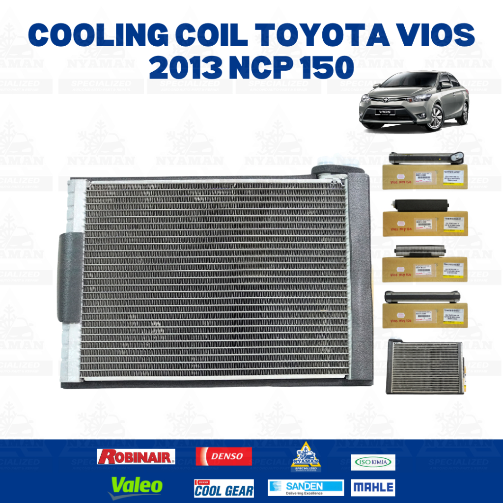 [ORIGINAL TOYOTA] VIOS 13' NCP 150 AIRCOND COOLING COIL | Shopee Malaysia