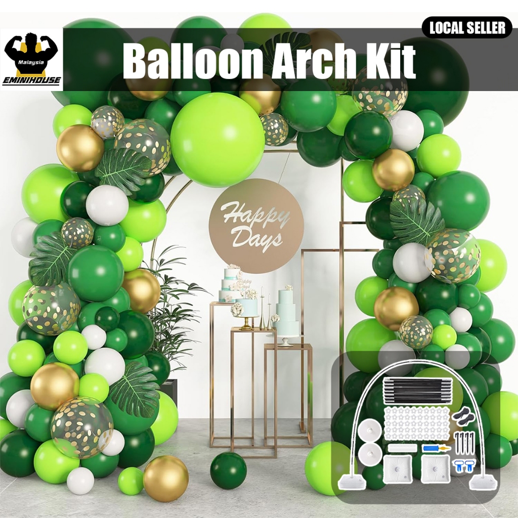 Balloon Arch Kit, 9FT Tall & 10Ft Wide Adjustable Balloon Stand Set ...