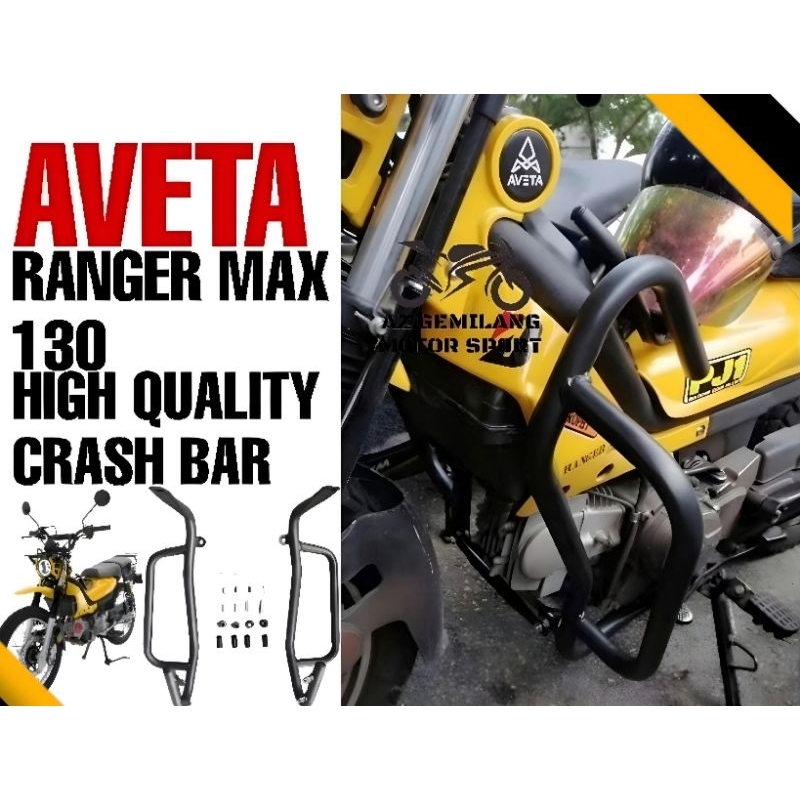 AVETA RANGER MAX 130 HIGH QUALITY CRASH BAR | Shopee Malaysia