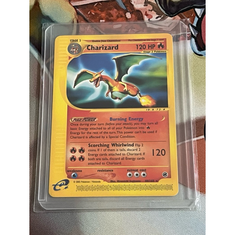 Pokemon TCG Expedition - Charizard - 40/165 - Rare | Shopee Malaysia
