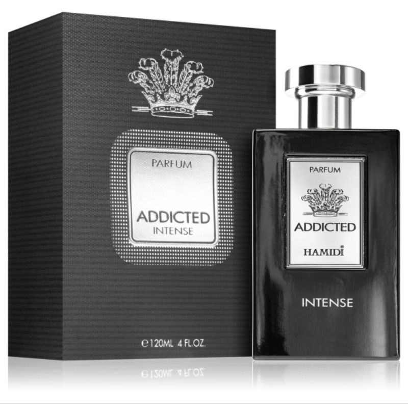 Hamidi Addicted Intense EDP Spray 120ML For Unisex By Hamidi 100%Original Perfume (Non Alcoholic ...
