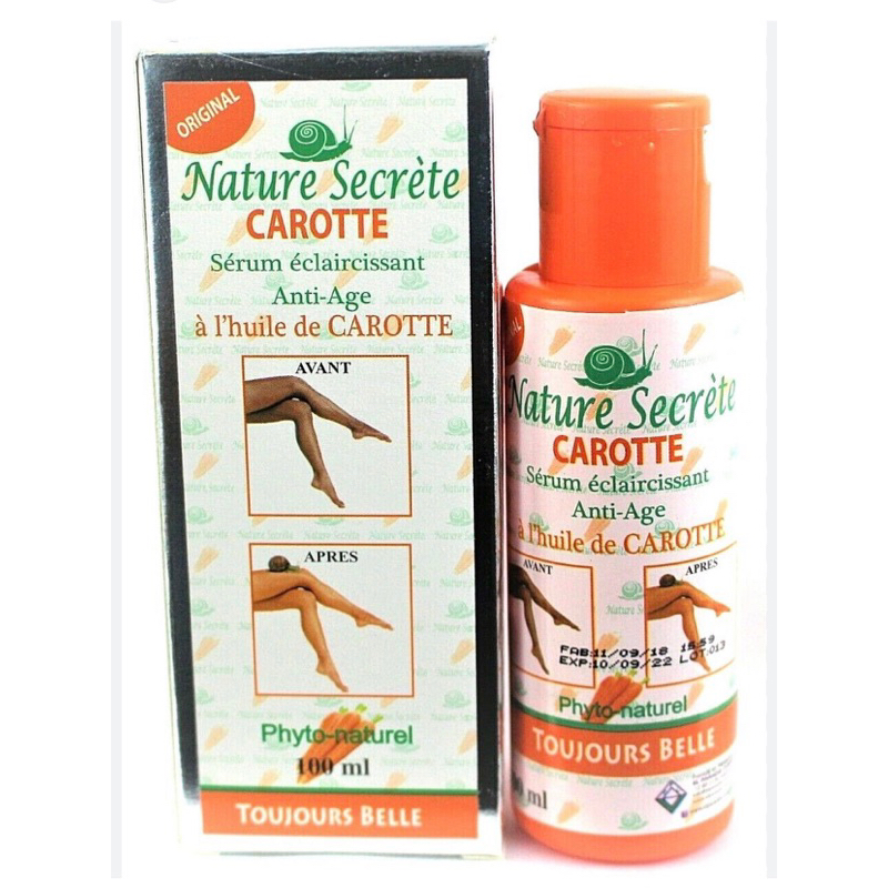 Nature Secrete Pure Carrot Oil Lightening Serum 100ml | Shopee Malaysia