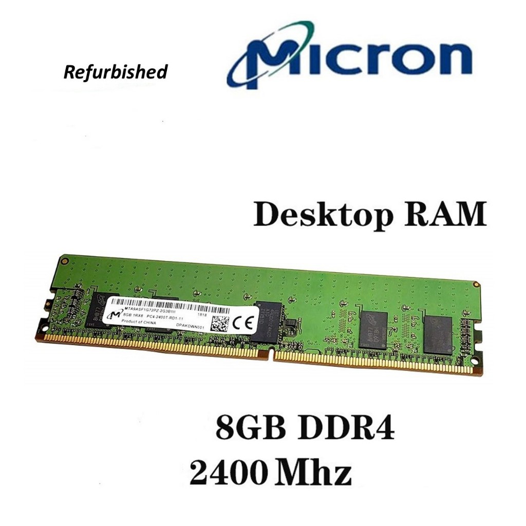 Micron 8GB DDR4 2400mhz Desktop RAM | Shopee Malaysia