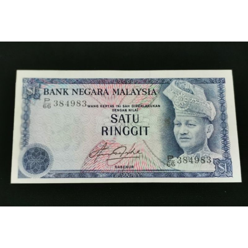Banknote Malaysia Rm1 Siri 4 P/66 384983 Cantik Sepeti Di Gambar ...