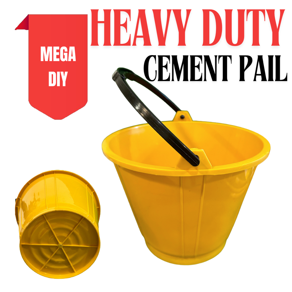 HIgh Quality HEAVY DUTY Cement Pail With Plastic Handle / Cement Bucket ...