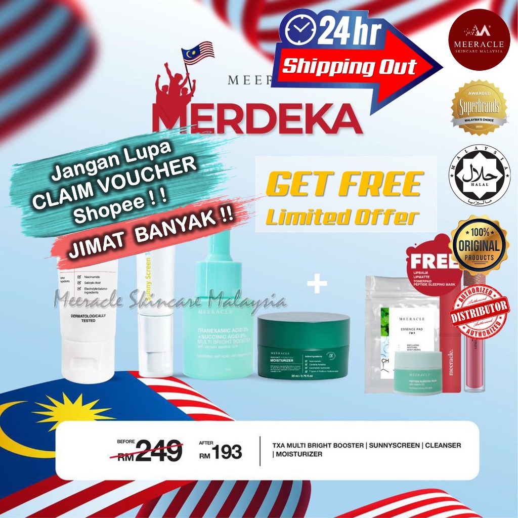 💯 ORIGINAL MEERACLE MERDEKA PROMO 2024 with Special Gift [Ready Stock ...
