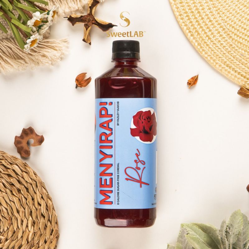 SweetLAB Menyirap - Rose Cordial Premium Rose Syrup Sirap By Dato's ...