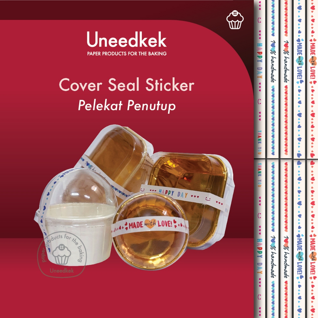 Sticker Seal Label Handmade Bakery Original Design Tape 1pc | Shopee ...