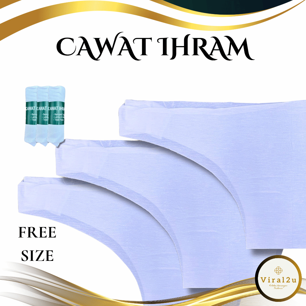 CAWAT IHRAM UNTUK LELAKI UMRAH DAN HAJI | Shopee Malaysia