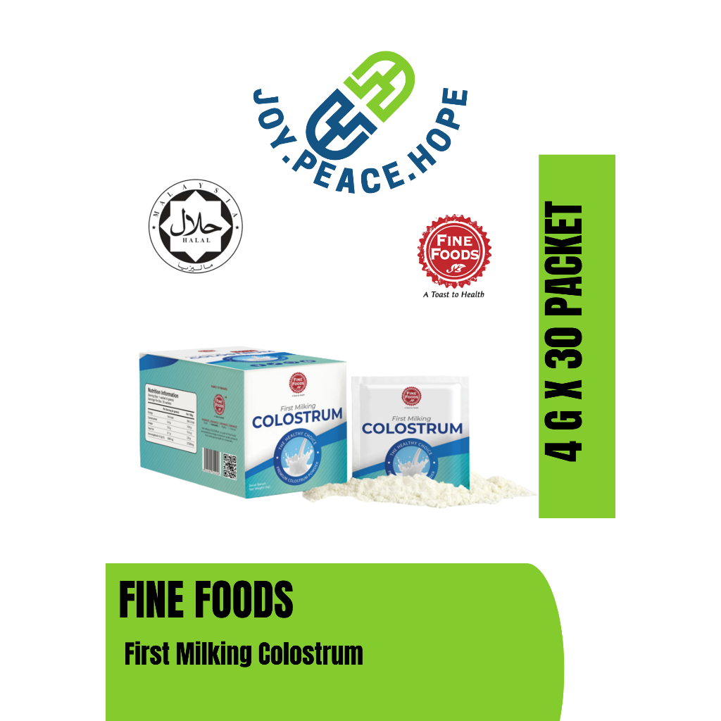 FINE FOODS First Milking Colostrum (30 Sachets x 4g) | Shopee Malaysia