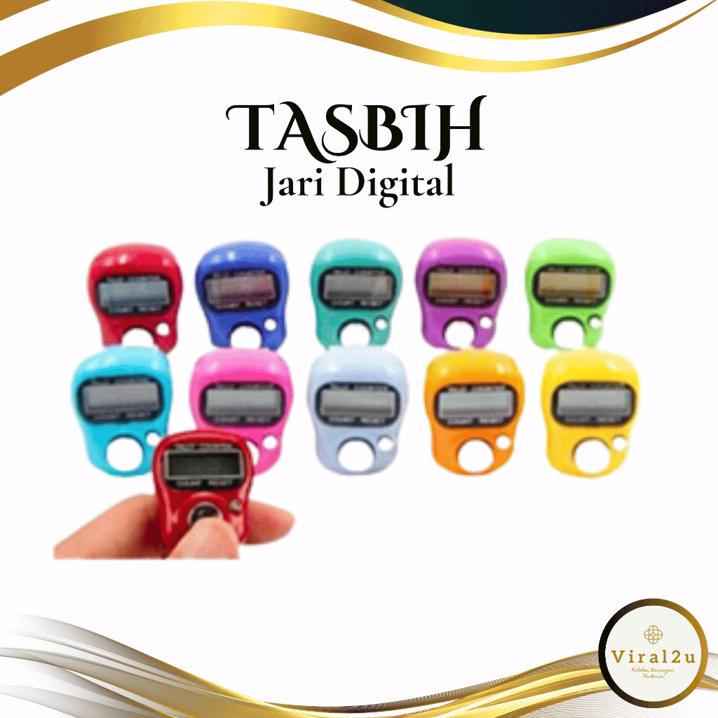 Tasbih Jari Digital Clicker (LCD Display) | Shopee Malaysia