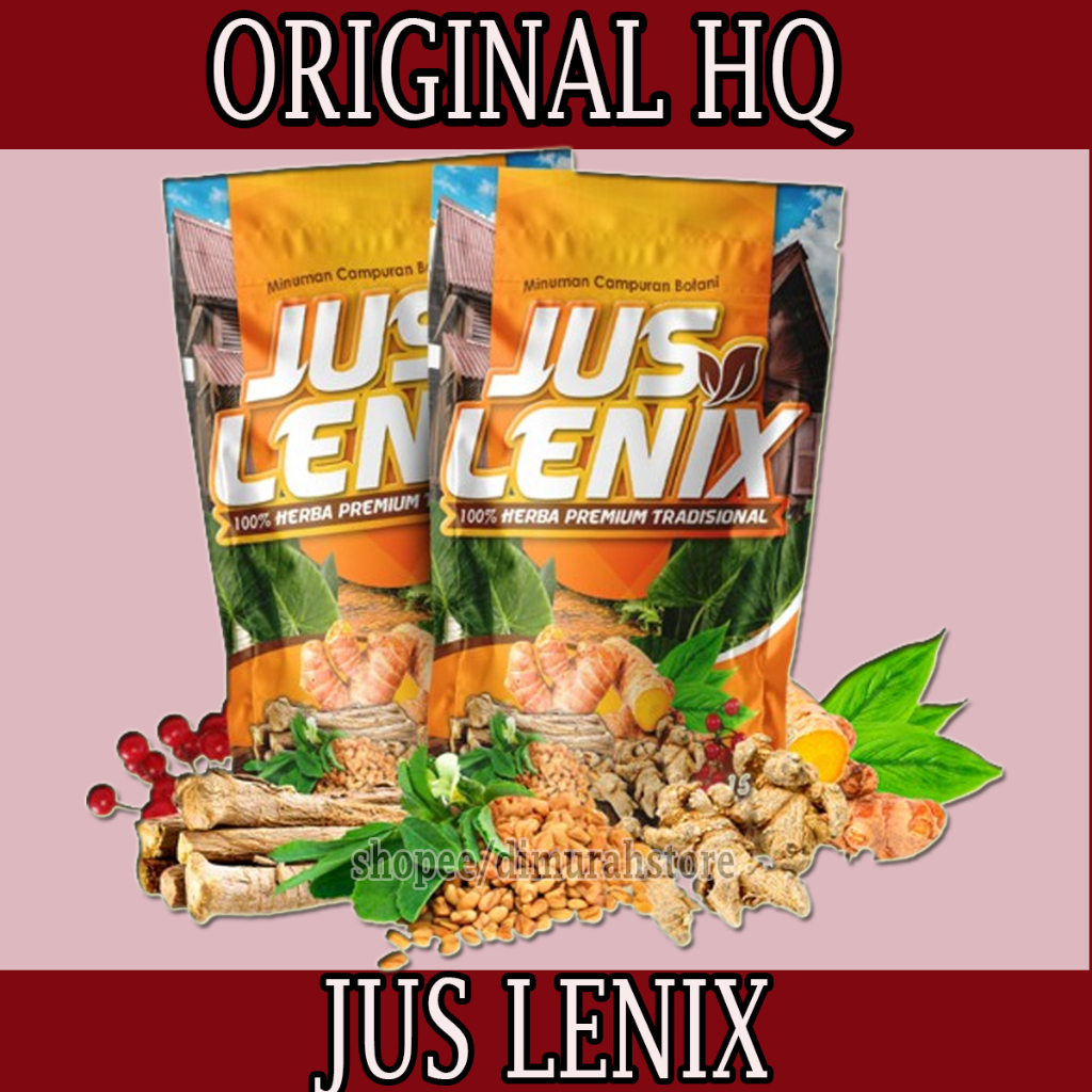 JUS LENIX - Minuman Herba Tradisional Berkualiti Tinggi & Premium ...