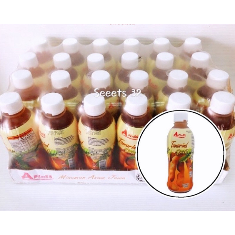 Air Asam Jawa Apluss Tamarind Juice 320mlX24bottles | Shopee Malaysia