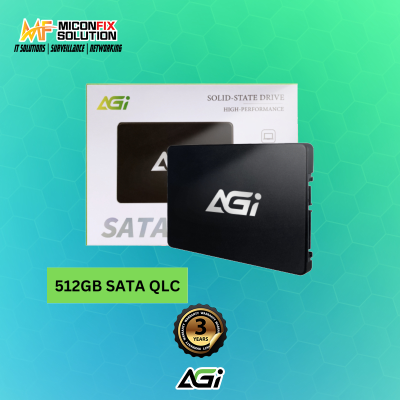 AGI SATA QLC SSD 6GB/s(256GB/512GB/1TB) | Shopee Malaysia