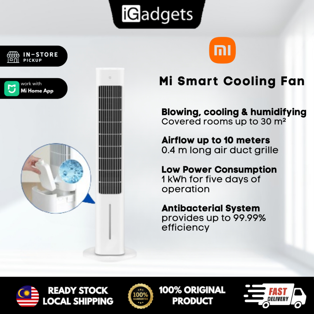 Smart Evaporative Cooling Fan Ice 3in1 Fan Air cooling cooler ...