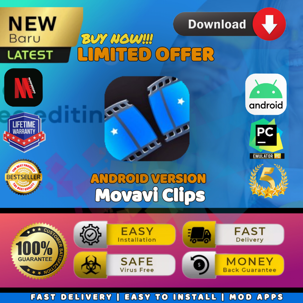 🔥💲 Movavi Clips - Vedio Editor Pro 💲🔥 | Latest Update | Android Phone ...