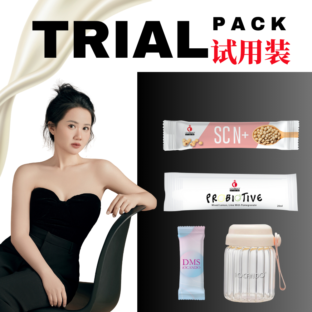 iOCANDO Shaker & Trial Packs 试用装 / SCN+ / PROBIOTIVE / DMS 全植物 养瘦 三宝 | Shopee Malaysia