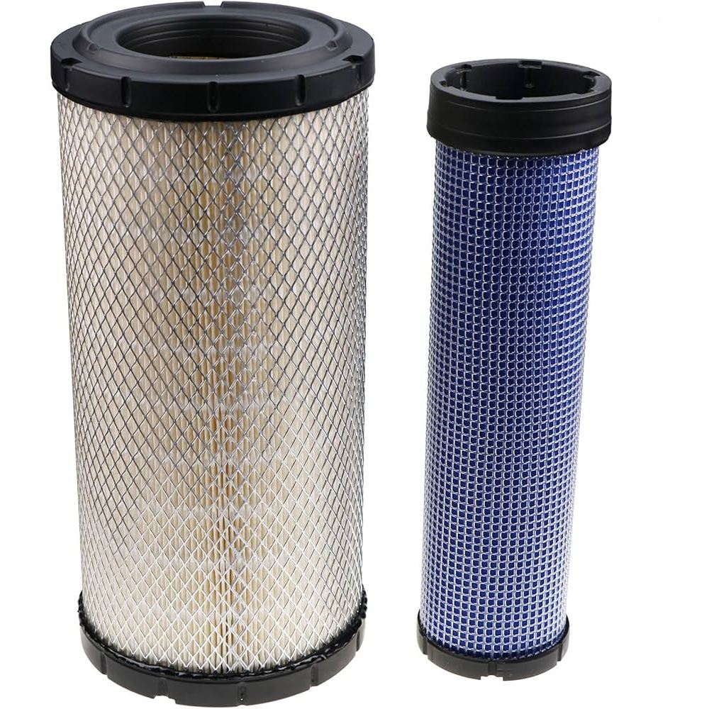 (LYW) Case Backhoe Air Filter Set 580L2 with TUBRO/SL2/M1 with TUBRO/M2 ...