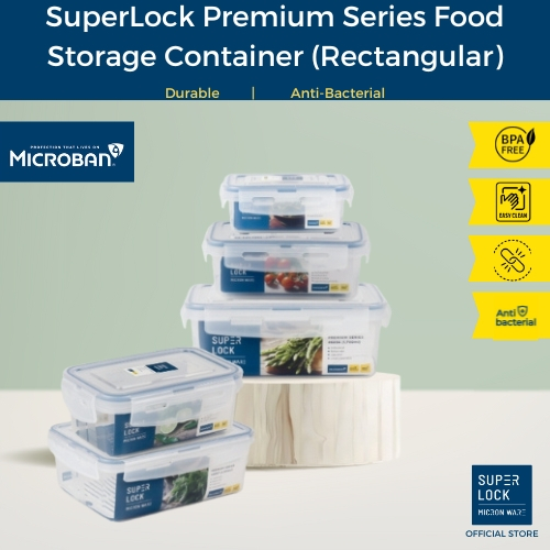 SuperLock Premium Series Food Container (Rectangular) | Shopee Malaysia