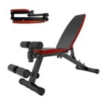 Folding Fitness Bench Press Chair Dumbbell Bench Gym Bench Sit-up bench ...