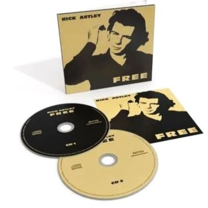 Rick Astley - Free ( 2 CD ) ( Digipak Deluxe Reissue ) | Shopee Malaysia
