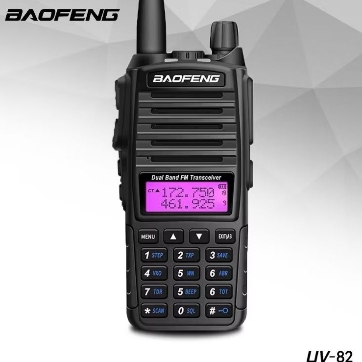 BAOFENG UV-82 Walkie Talkie ORIGINAL Woki Toki Dual Band Two Ways Radio ...