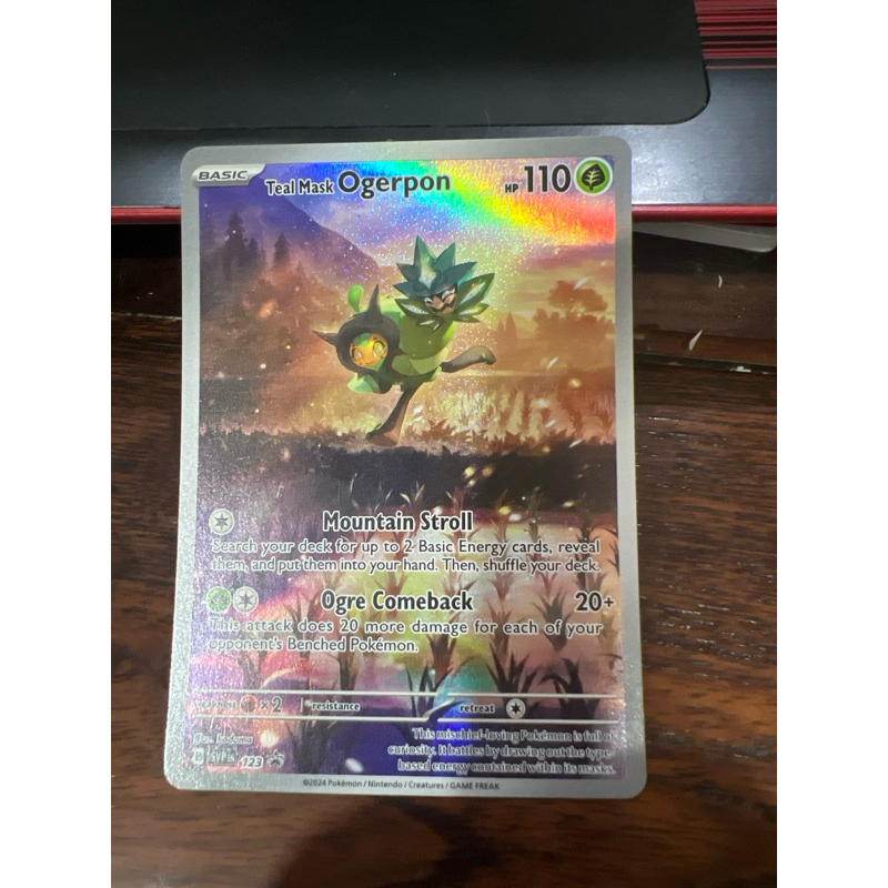 Pokemon Tcg - Teal Mask Ogerpon Promo | Shopee Malaysia