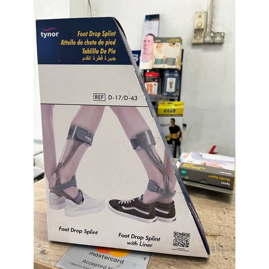 Tynor Foot Drop Splint with Liner (Right Leg) | Shopee Malaysia