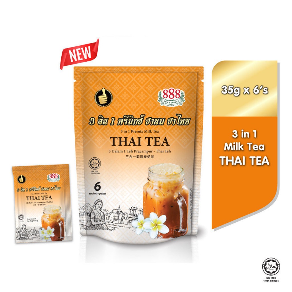 888 Instant THAI Tea Original (35g x 6s) | Shopee Malaysia