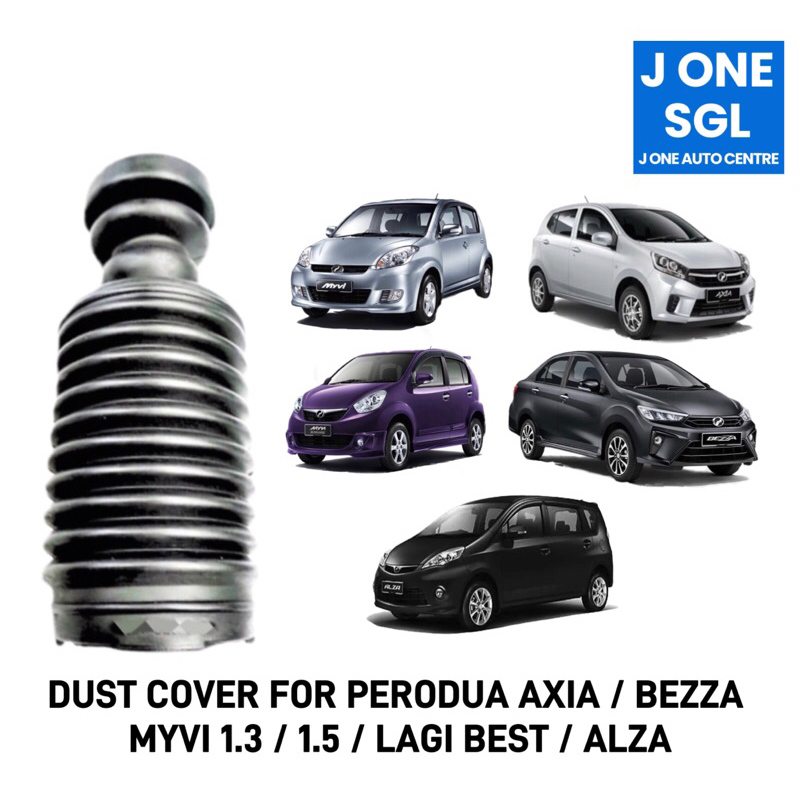 DUST COVER ABSORBER BOOT FRONT FOR PERODUA AXIA / BEZZA / MYVI 1.3 / 1. ...