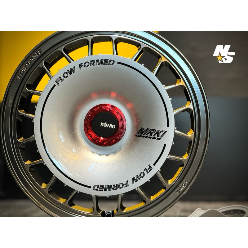 only for KONIG WHEELS MRK1 Aero Cover & Center Lock Cap (17” 18” 19 ...