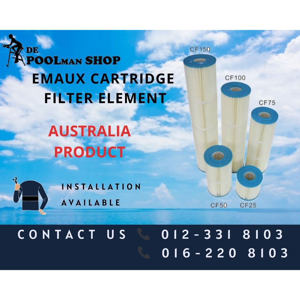 EMAUX Cartridge Filter Element 75ft （ CF75 ) - SWIMMING POOL FILTRATION ...