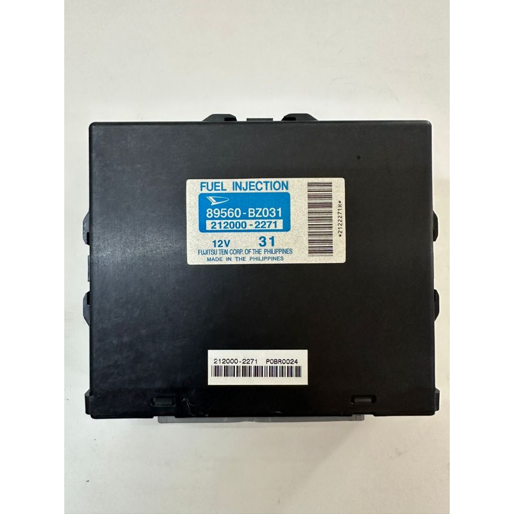 ENGINE CONTROL UNIT ECU PERODUA MYVI 1.0 CC (89560-BZ031) USED | Shopee ...