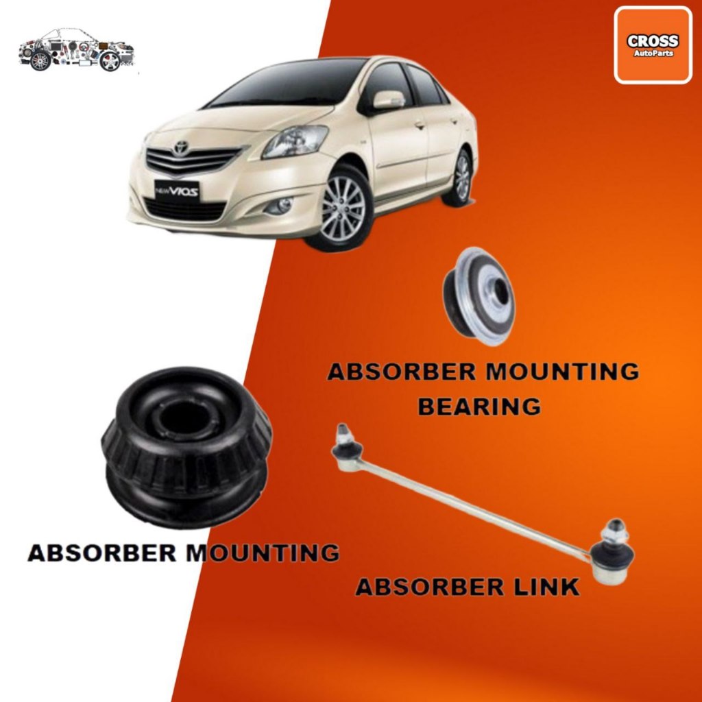 JAPAN ORIGINAL QUALITY ABSORBER MOUNTING / ABSORBER MOUNTING BEARING ...