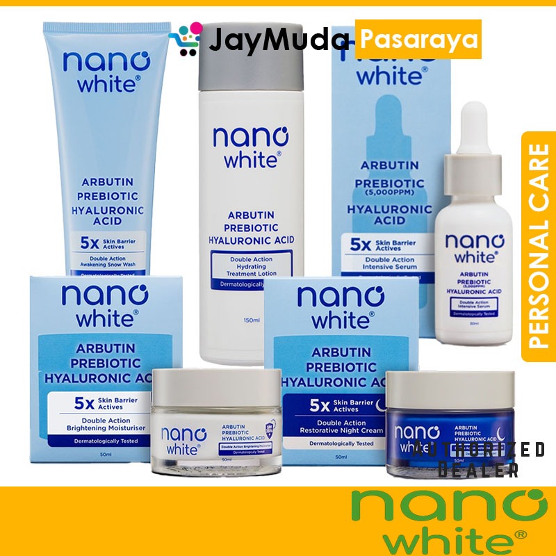 NanoWhite Double Action Signature Set Full Set 5X Ceramides Healthy ...
