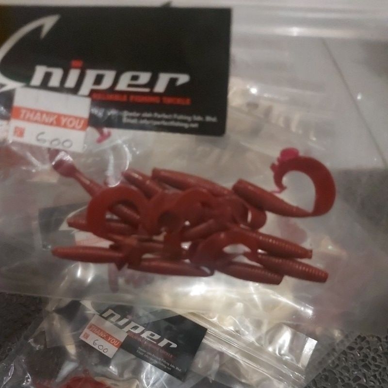 SNIPER SOFT PLASTIC 3CM | Shopee Malaysia