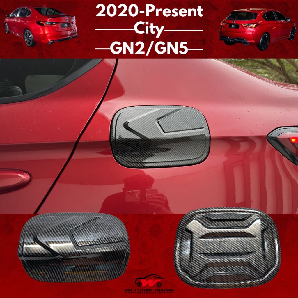 Honda City Gn2/Gn5 Hatchback 2020-2024 Carbon Trim Fuel Tank Protector ...