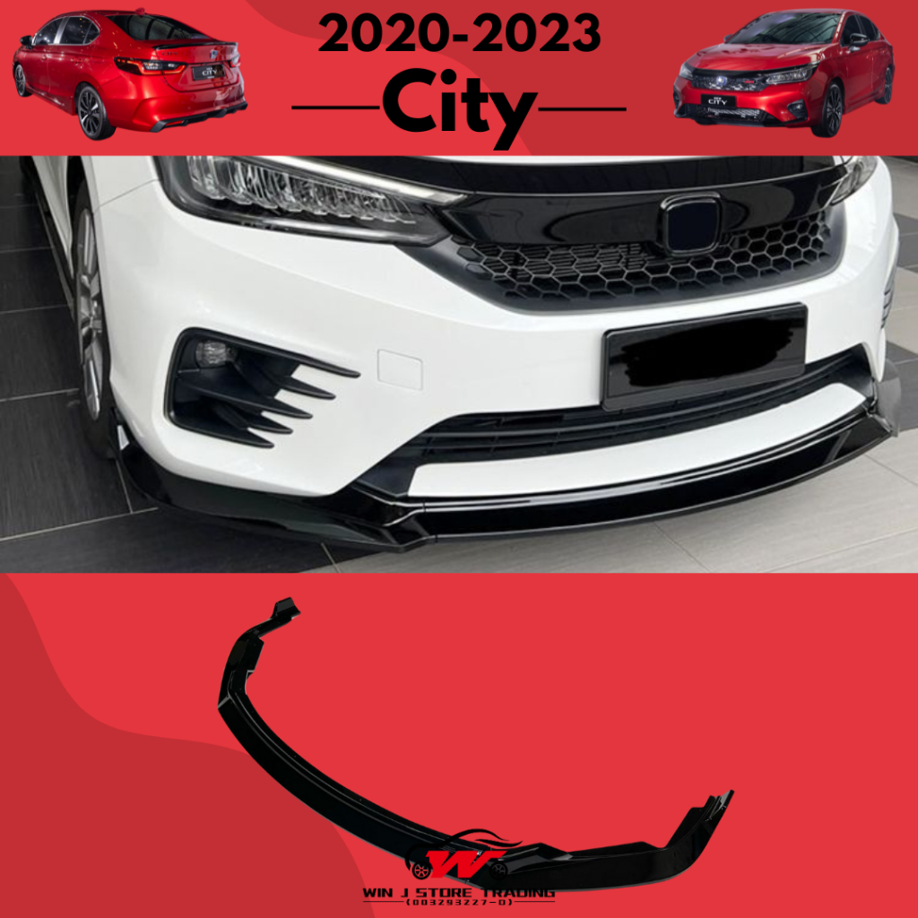 Honda City Gn2/Gn5 Hatchback 2020-2023 Glossy Black RS V2 Type Front ...