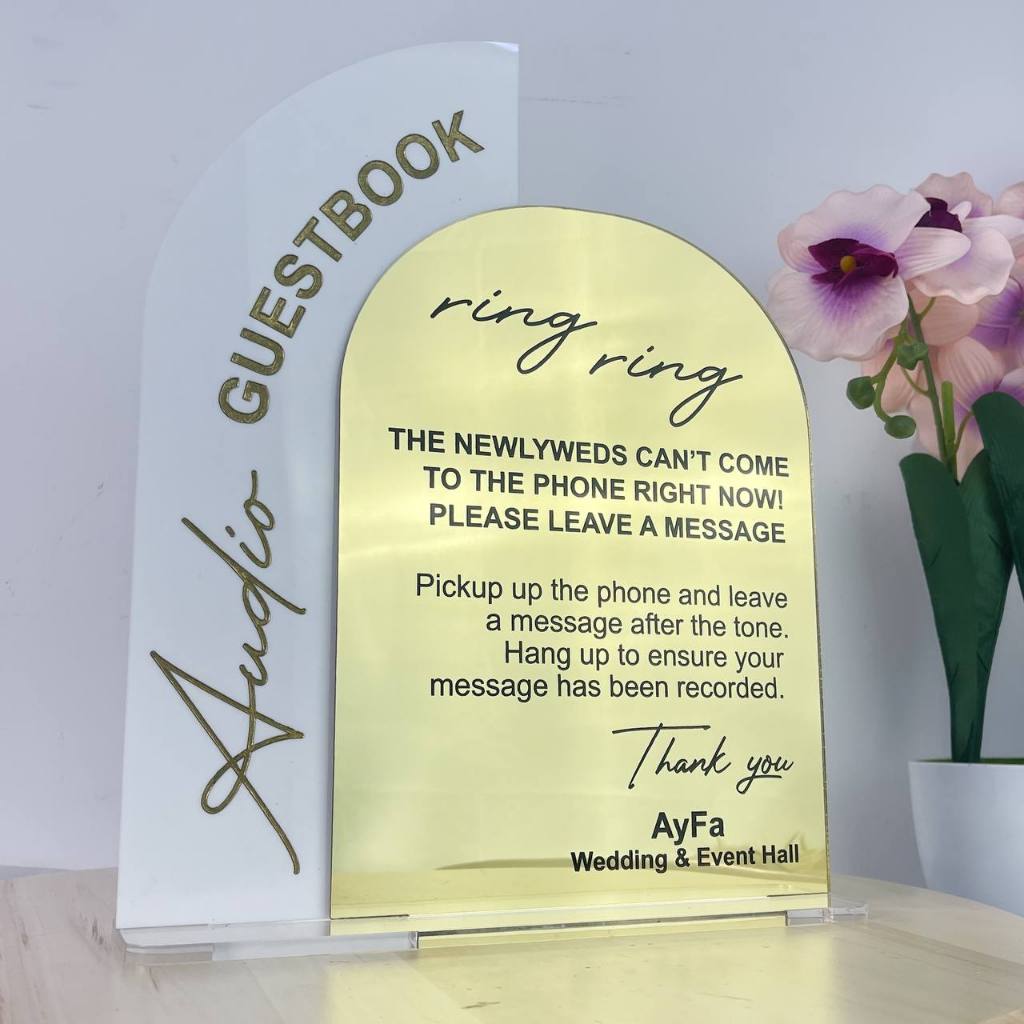 SIGNAGE/SIGNBOARD TABLE- CUSTOM | Shopee Malaysia