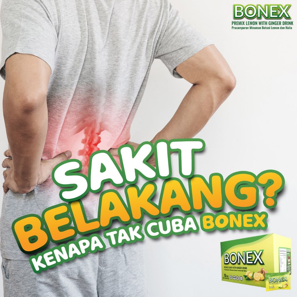 Bonex Minuman Untuk Kesihatan Sendi Dan Lutut Food Supplement Drinking ...