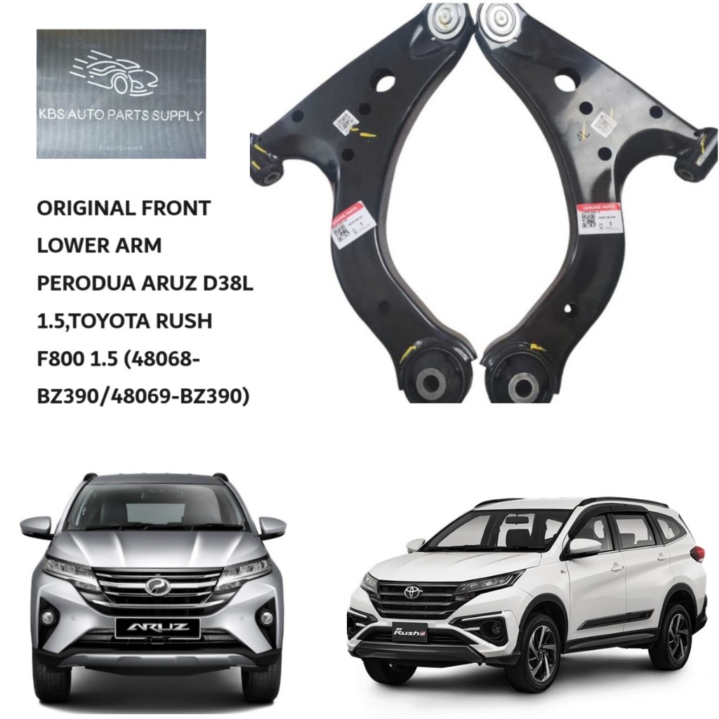 ORIGINAL FRONT LOWER ARM PERODUA ARUZ D38L 1.5,TOYOTA RUSH F800 1.5 ...
