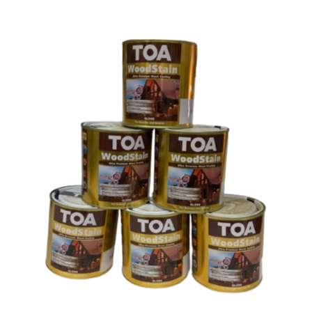 TOA WOODSTAIN ULTRA PREMIUM WOOD COATING- FOR INTERIOR AND EXTERIOR ...