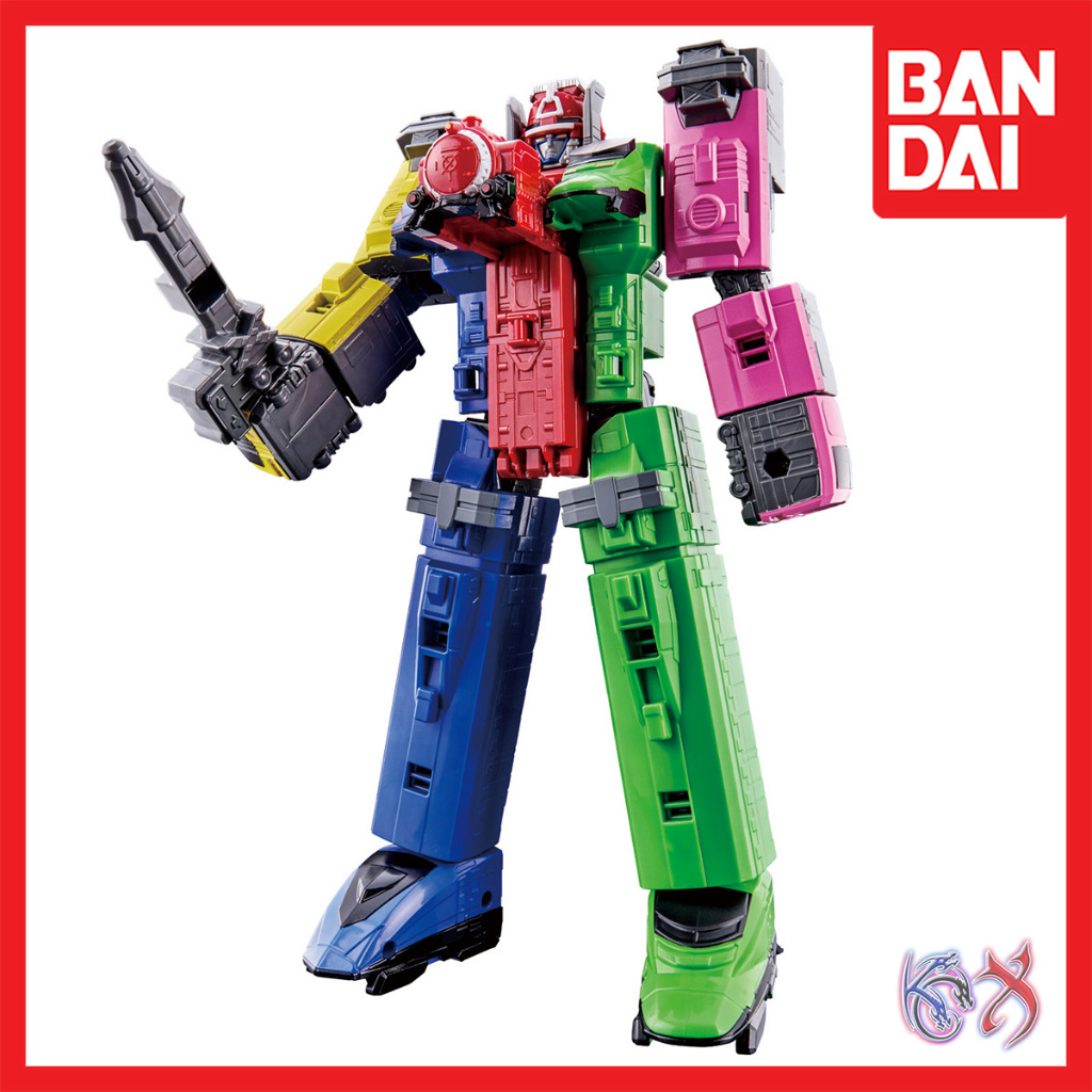Bandai DXROBO UNIVERSE Train Megazord TOQ Oh Ressha Sentai Toqger Power ...