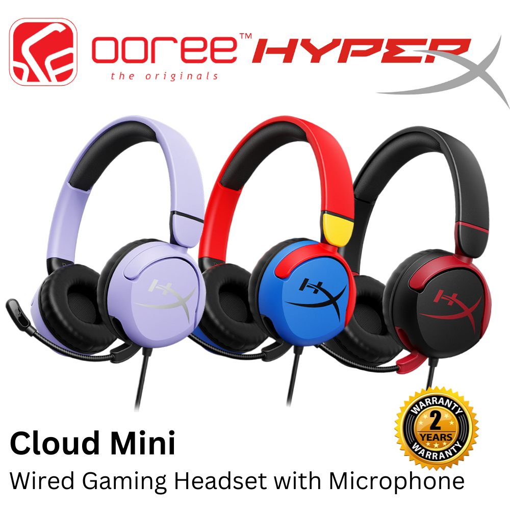 HYPER-X HYPERX CLOUD MINI GAMING HEADSET WITH ROTATING EARCUPS ...