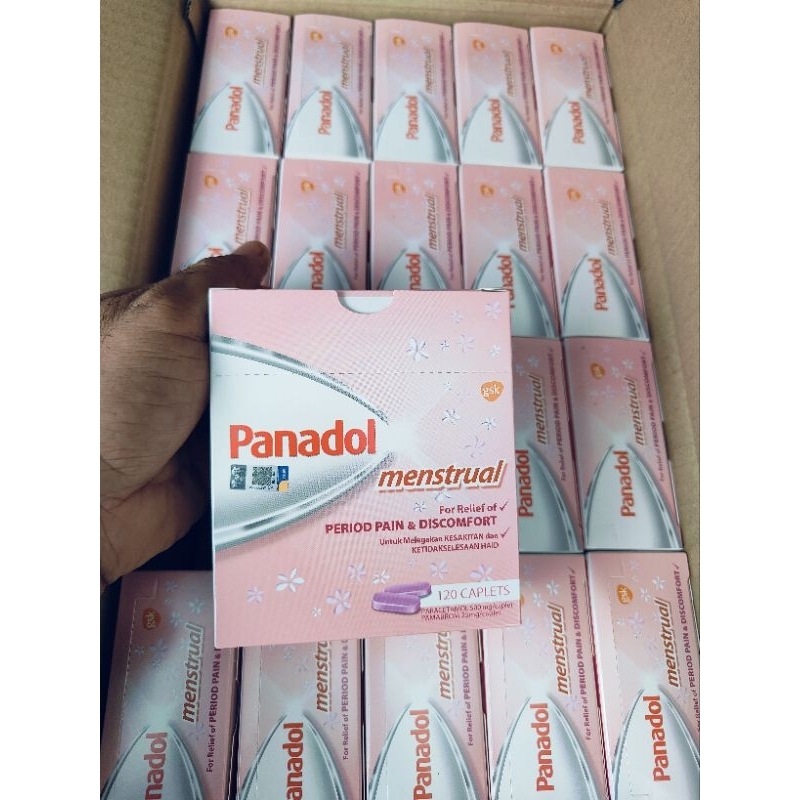 PANADOL® MENSTRUAL (1 BOX 120 TABLET) EXPIRY 2026 New stock | Shopee ...