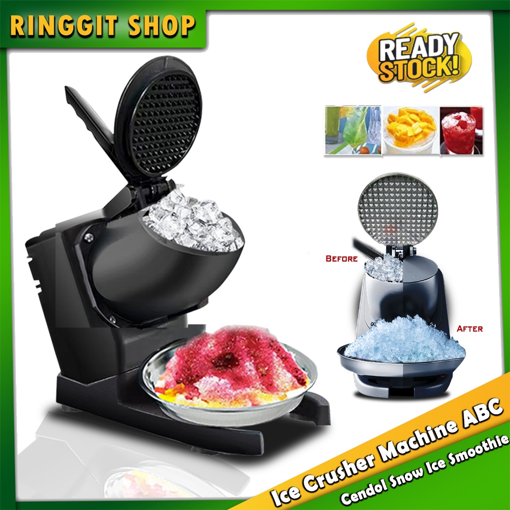 Ringgit Shop Ice Crusher Machine ABC Mesin Ice Shaver Mesin Ice Batu ...