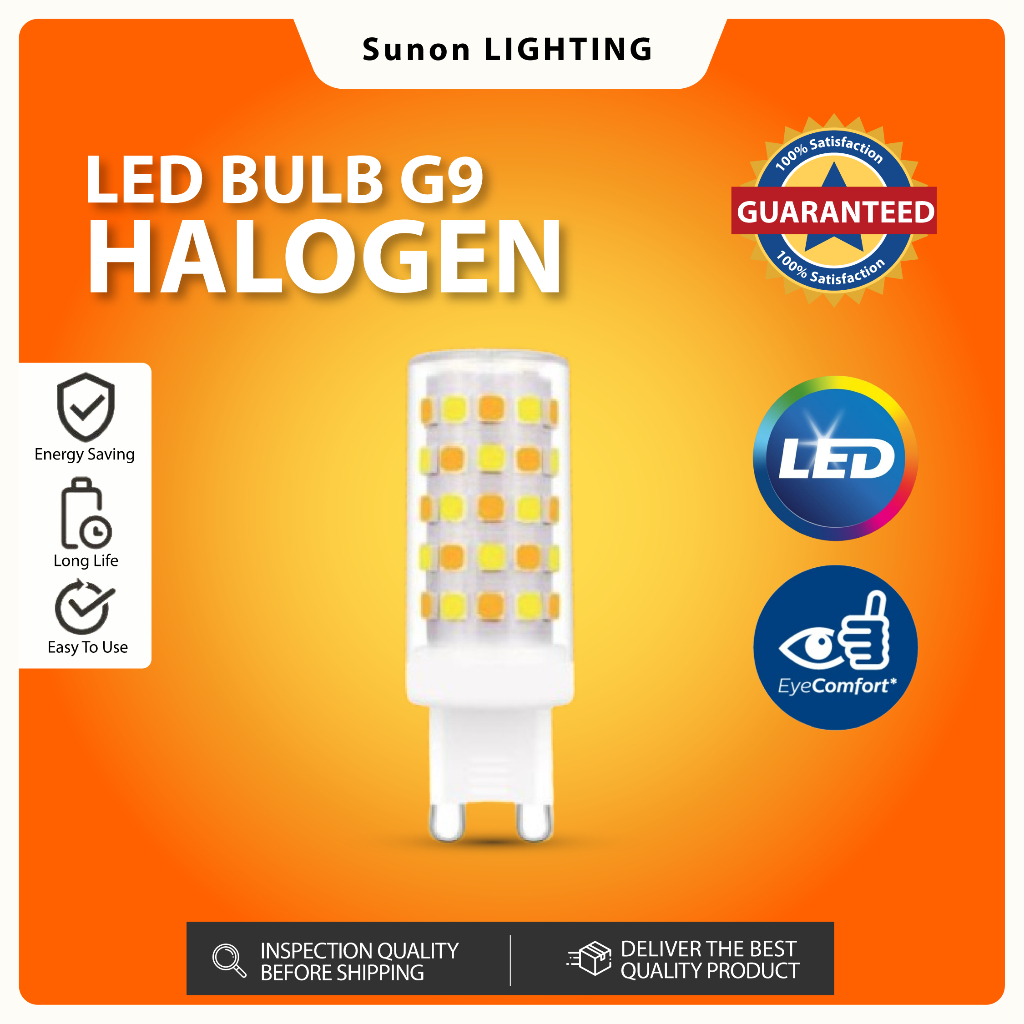 LED G9 Halogen Bulb 220V LED Lamp SMD2835 Spotlight Chandelier Lighting ...